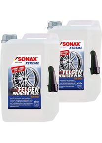 2x 5 Liter Sonax Xtreme Felgenreiniger Plus Säurefrei Reniger Alu Stahl Felgen Sonax: 02305050