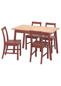 IKEA PINNTORP / PINNTORP Tisch und 4 Stühle