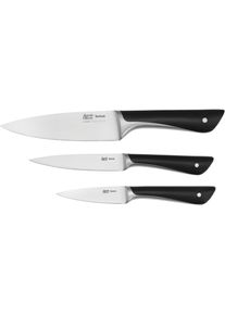 Tefal Messer-Set K267S3 Jamie Oliver, (Set, 3 tlg.), hohe Leistung, unverwechselbares Design, widerstandsfähig/langlebig grau Küchenmesser-Sets Besteck Messer Haushaltswaren