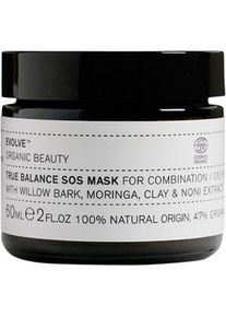 Evolve Organic Beauty Gesichtspflege Gesichtsmasken True Balance SOS Mask 1 Stk.