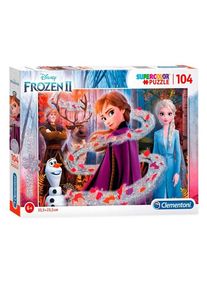 Clementoni 104 pcs. Puzzles Kids Glitter Frozen 2 Boden