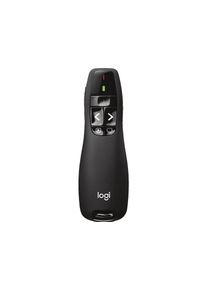 Logitech R400 Wireless Presenter, Schwarz