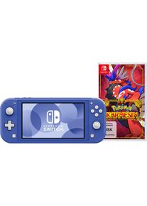 Nintendo Switch Lite Blau + Pokémon Karmesin