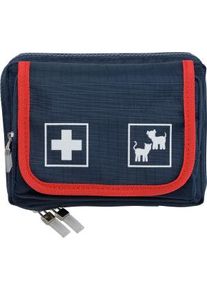 Holthaus Medical GmbH & Co. KG Holthaus Medical Pet Care Verbandtasche, Erste-Hilfe-Set für Hund und Katzen, 28-teiliges Set, Maße: 17 x 12 x 6 cm, Farbe: Blau-Rot