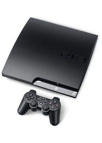 Sony PlayStation 3 Slim | 160 GB HDD | DualShock Wireless Controller | schwarz