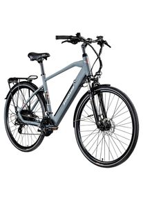 Zündapp Zündapp Z810 E Bike Trekkingrad Herren ab 160 cm mit Nabenmotor Pedelec Trekking Fahrrad mit 24 Gang und Beleuchtung StVZO