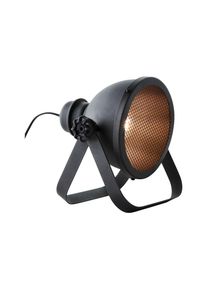 Brilliant Lampe, Kiki Tischleuchte schwarz korund, Metall, 1x A60, E27, 28W,Normallampen (nicht enthalten)