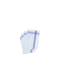Karlowsky Geschirrtuch, halbleinen, 50 x 70 cm, Küchentücher ideal für Geschirr und Gläser, 1 Packung = 10 Stück, blau