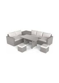 Outdoor-Lounge-Set, 6-tlg. Amalfi Grau Standard