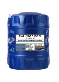 Mannol 20 Liter Hlp 32 Hydrauliköl Hydraulikflüssigkeit Hydraulikfluid