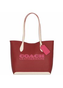 Coach Shopper Tasche Leder 31 cm cherry multi