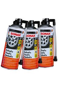 3x 400ml Sonax Reifenfix Reifen-dichtungs-set Reifenmontageset Reparatur Dose