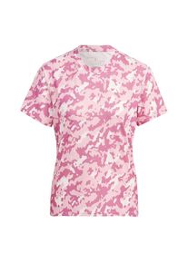 Adidas Damen Own the Run Camo Running T-Shirt pink
