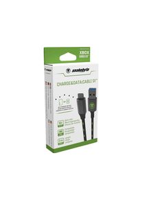 Snakebyte XSX USB Charge & Data: Cable SX (2m) Zubehör für XSX, Schwarz/Grün