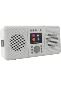 pure Elan Connect+ DAB+ Radio, DAB, DAB+, Internet FM, Bluetooth, Stone Grey