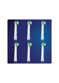 Oral-B Precision Clean mit CleanMaximiser-Borsten, 6 Stück Aufsteckbürsten