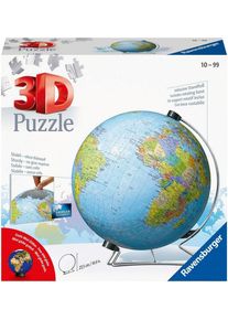 Ravensburger Puzzleball Globus in deutscher Sprache, 540 Puzzleteile, Made in Europe, FSC® - schützt Wald - weltweit, bunt