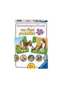 Ravensburger 05072 - my first puzzles, Tierfamilien auf dem Bauernhof, 9x2 Teile
