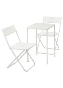 IKEA FEJAN Tisch+2 Klappstühle/außen