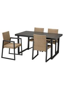 IKEA VÄRMANSÖ Tisch+4 Stühle/außen