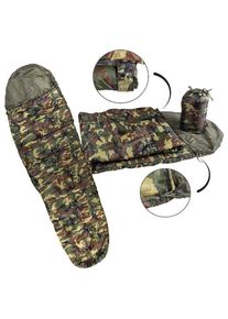 Mil-Tec Schlafsack Militär Commando Schlafsack mit Packsack