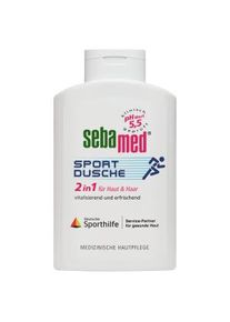 Sebamed® Duschgel Sport Dusche, 2in1, Vitalisierende und erfrischende Pflege-Dusche für sportstrapazierte Haut, 400 ml - Flasche