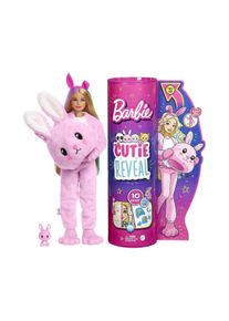 Mattel® Anziehpuppe Barbie Cutie Reveal Puppe mit Hasen-Plüschkostüm