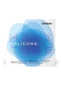 D'Addario D'Addario H514-3/4M Helicore Cello Einzelsaite 'C' Wolfram/Silber 3/4 Medium