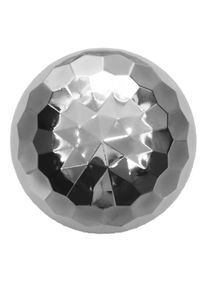 Dehner Edelstahlkugel Diamant, poliert, ca. Ø 25 cm, Silber