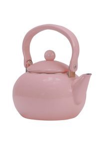 Calypso Basics by Reston Lloyd Enamel-on-Steel Tea Kettle, 2-Quart, Pink