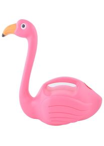 Esschert Design Flamingo Gießkanne aus HDPE, 28,6 x 14,4 x 30,1 cm