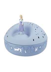 Trousselier - DISNEY - Die Eiskönigin 2 - Frozen 2 - Nachtlicht - ideales Geburtsgeschenk - Sternenprojektor mit Musik - Rotierende Figur - Batterien inklusive