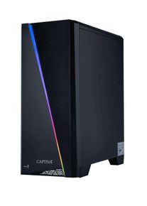 Captiva Advanced Gaming R74-875 Gaming-PC (AMD Ryzen 7 7700, RTX 4060 Ti, 32 GB RAM, 1000 GB SSD, Luftkühlung), schwarz