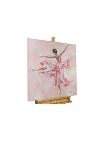 KUNSTLOFT Gemälde Butterfly Ballerina 80x80 cm