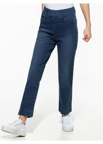 Walbusch Damen Schlupf-Jeans Regular Fit Blau einfarbig noch offen: Filter Eigenschaften