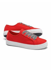 Walbusch Damen Sneakerschuh noch offen: Größenlauf Rot einfarbig herausnehmbare Decksohle noch offen: Filter Eigenschaften