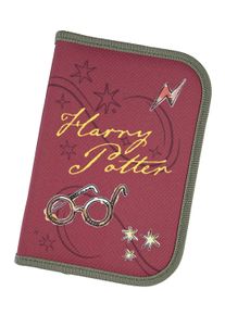 Scooli Harry Potter gefülltes Schüleretui Federmäppchen inkl. Stiften, Radierer, Lineal etc. I Schlampermäppchen I Etui für die Schule