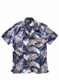 Mey & Edlich Herren Hemd Guten-Abend-Hawaiihemd blau 38, 39, 40, 41, 42, 43, 44, 45, 46