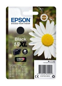 Epson Epson Daisy Singlepack Black 18XL Claria Home Ink Tintenpatrone