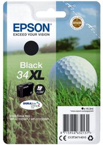 Epson Epson Golf ball Singlepack Black 34XL DURABrite Ultra Ink Tintenpatrone