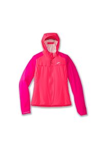 Brooks Damen High Point Waterproof Jacket pink