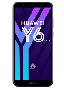 Huawei Y6 2018 Dual-SIM Smartphone 14,5 cm (5,7 Zoll) (3000mAh Akku, 16 GB interner Speicher, Android 8.0) blau