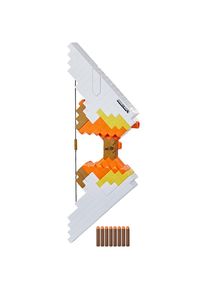 Nerf Minecraft motorisierter Sabrewing Bogen, feuert Darts ab, enthält 8 Nerf Elite Darts, 8-Dart Clip-Magazin, inspiriert durch das Spiel