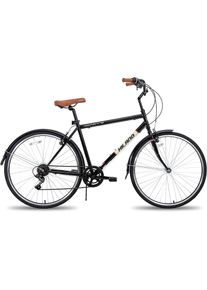 HILAND Cityrad »700C Hybrid Fahrrad Retro-Stil Citybike Herren und Damen