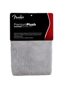 Fender 099-0525-000 Premium Plush Microfiber Polishing Cloth, Gray