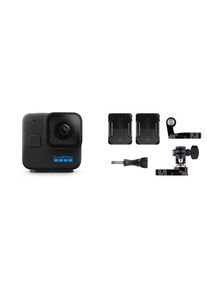 GoPro HERO11 Black Mini – Kompakte, wasserdichte Action-Kamera mit 5,3K60 Ultra HD-Video, 24,7 MP Einzelbildern, 1/1,9-Zoll-Bildsensor, Live-Streaming, Stabilisierung & Helmfront mit Seitenhalterung