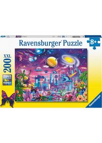 Ravensburger Puzzle Kosmische Stadt, 200 Puzzleteile, Made in Germany; FSC® - schützt Wald - weltweit, bunt