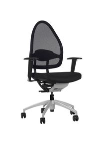 Topstar Design-Bürodrehstuhl, mit Netzrücken, Rückenlehne 550 mm, schwarz