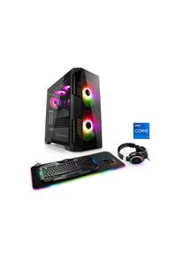 CSL HydroX V27312 Gaming-PC (Intel® Core i7 13700F, Intel® Arc A750, 16 GB RAM, 1000 GB SSD, Wasserkühlung), schwarz