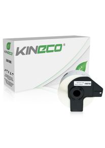 Kineco 1x Etiketten kompatibel zu Brother DK-11208, 38mm x 90mm